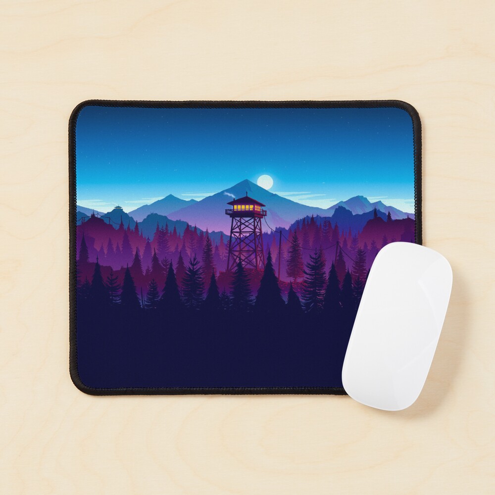 "Firewatch Nighttime Art Design - 4k" Poster for Sale by Colxbat ...