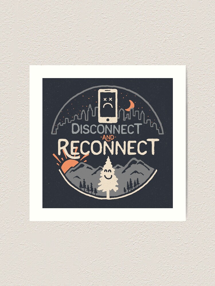 "Reconnect" Art Print by thepapercrane | Redbubble