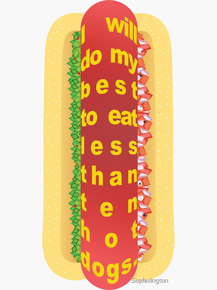 "Glizzy Self Control" Sticker for Sale by Suplexington | Redbubble