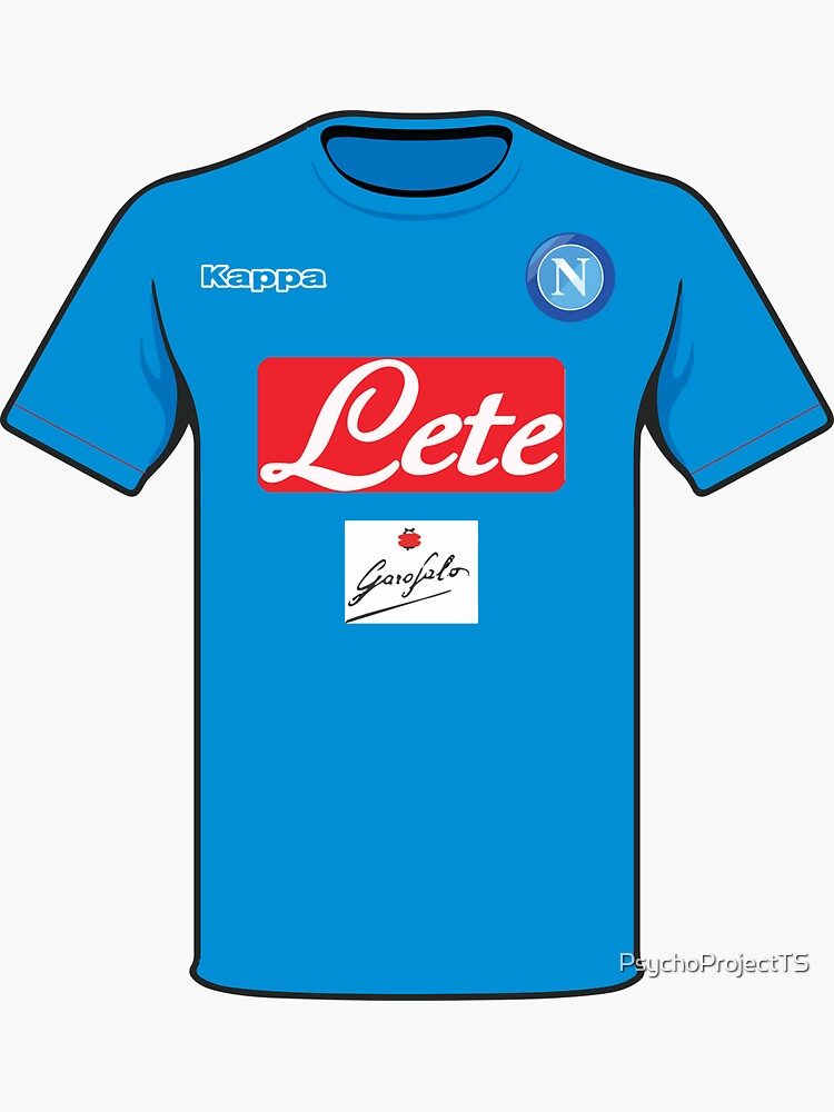 "Napoli shirt" Sticker for Sale by PsychoProjectTS | Redbubble