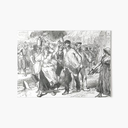 "Pétroleuses in Paris, Bloody Week, 1871. The last days of the Paris ...
