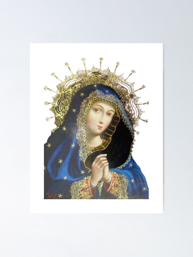 "Mary Queen of Heaven - Mary Mother Of Jesus - Madre María" Poster for ...