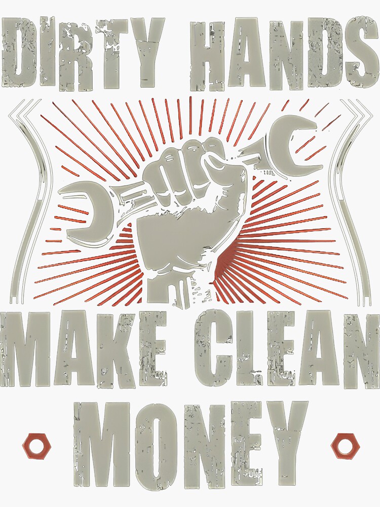 "" Dirty Money Paintings"" Sticker for Sale by Ajitpal561 | Redbubble