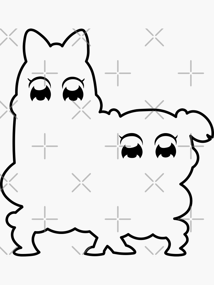 "Popuko and Pipimi minimal design from Pop team epic" Sticker for Sale ...