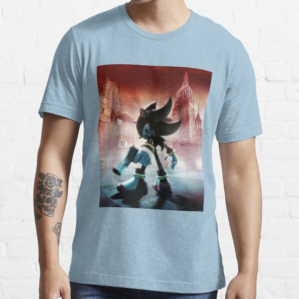 "Shadow the hedgehog" T-shirt for Sale by Kgf001 | Redbubble | shadow ...