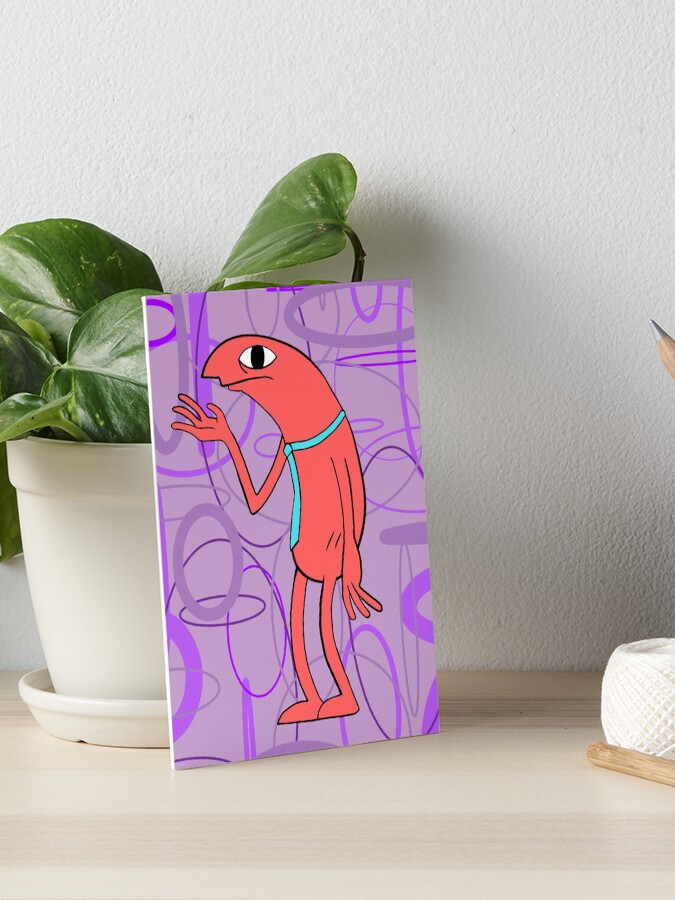 "Alan Smiling Friends" Art Board Print for Sale by sydworm | Redbubble