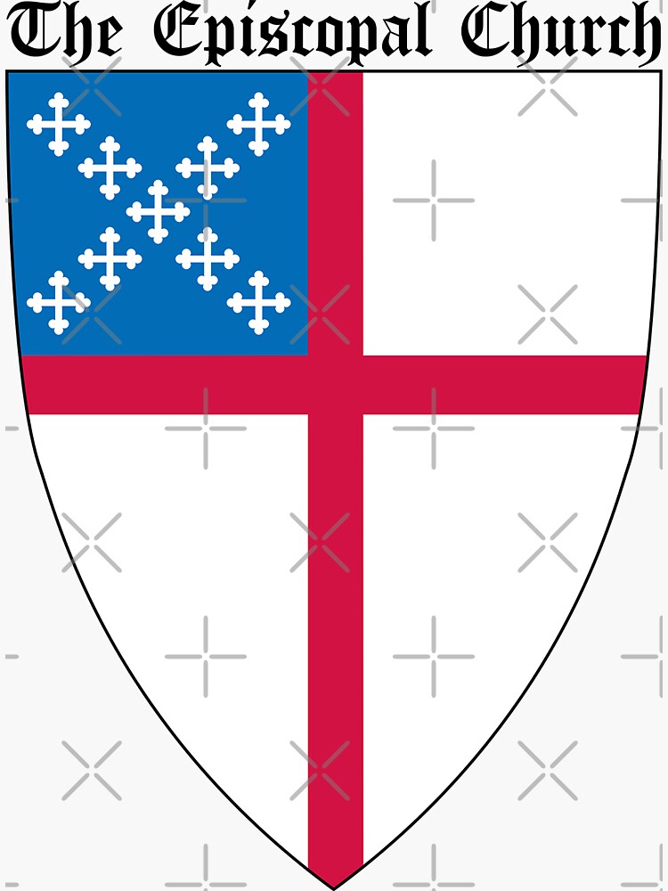 "The Episcopal Church Shield Small Design" Sticker for Sale by ...