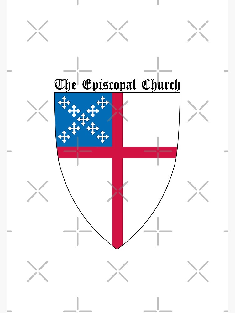 "The Episcopal Church Shield Small Design" Spiral Notebook for Sale by ...