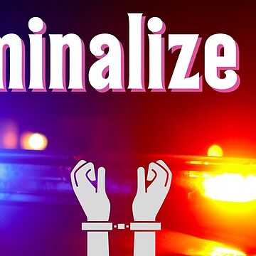 "Criminalize Men Funny Bumper Sticker" Sticker for Sale by ...