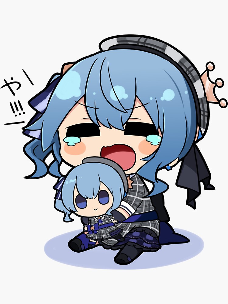 "hoshimachi suisei" Sticker for Sale by SABONA | Redbubble