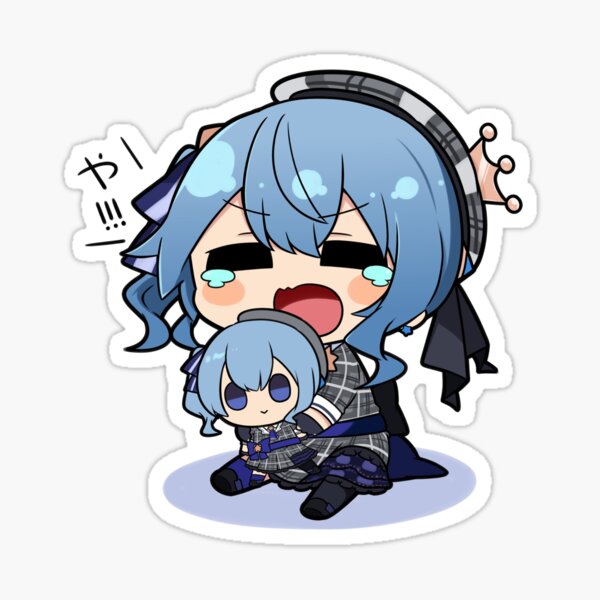 "hoshimachi suisei" Sticker for Sale by SABONA | Redbubble