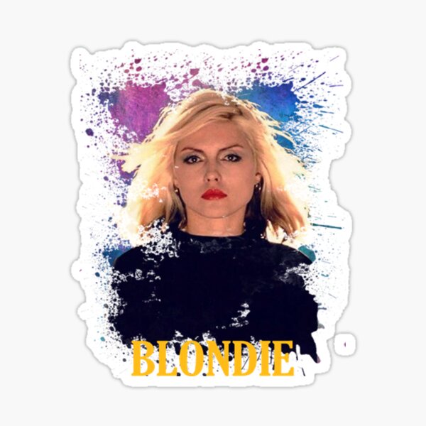 "Blondie" Sticker for Sale by merryliskk | Redbubble
