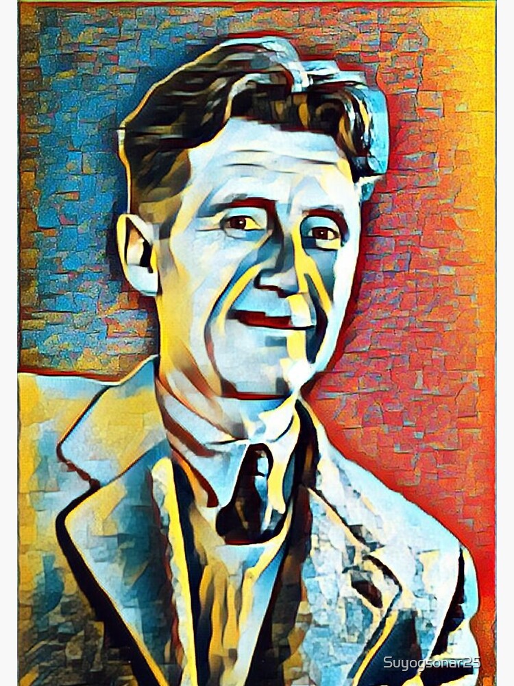 "George Orwell Artwork | George Orwell Portrait | George Orwel Wall Art ...