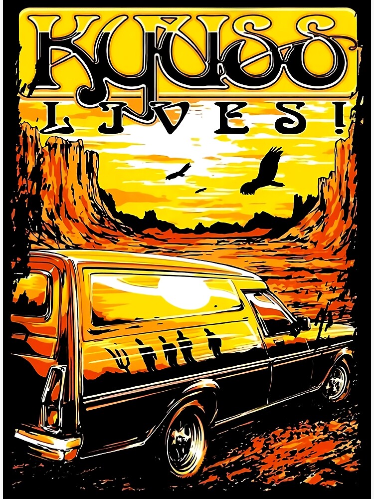 "the kyuss american rock band" Poster for Sale by grbghmlyng | Redbubble