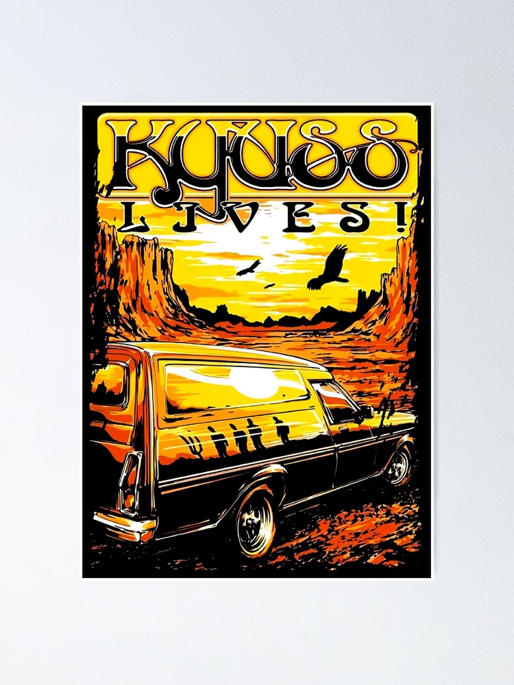 "the kyuss american rock band" Poster for Sale by grbghmlyng | Redbubble