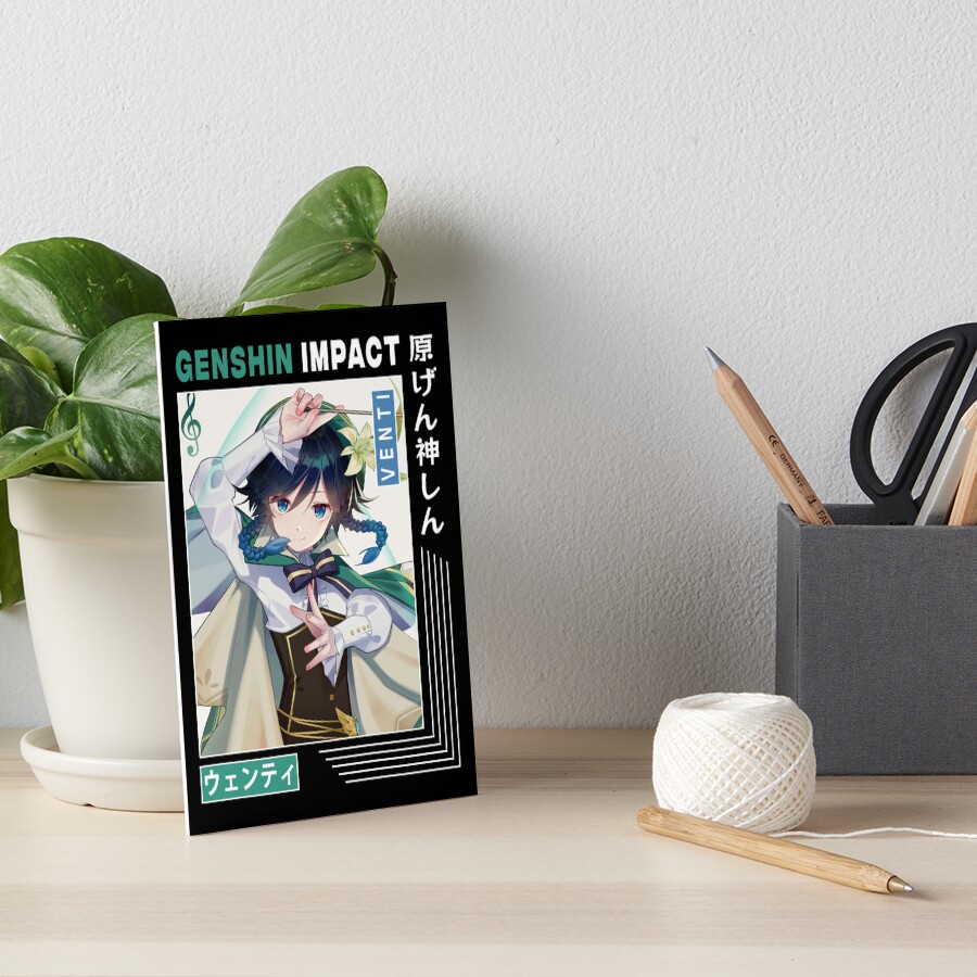 "Venti - Genshin Impact Venti - Chibi" Art Board Print for Sale by ...