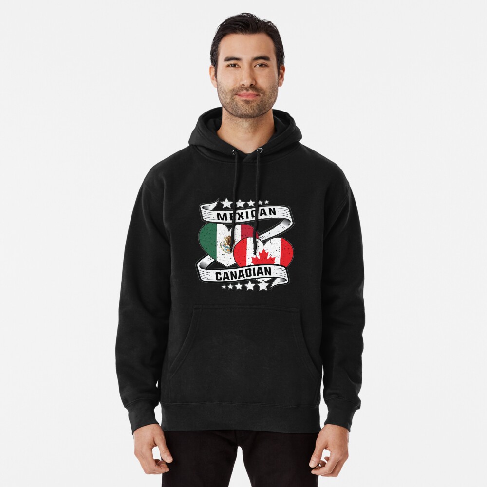 "Mexican and Canadian flag Half Canadian half Mexico" Sticker for Sale ...