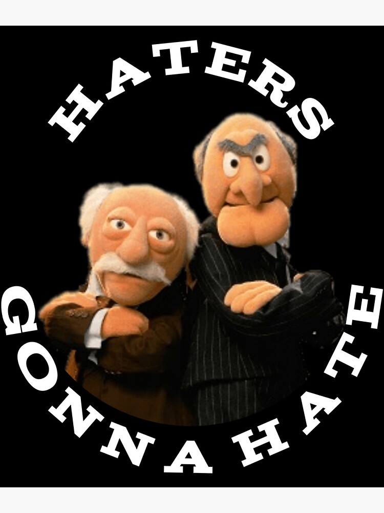 "Statler and Waldorf " Poster for Sale by World-art-4-u | Redbubble