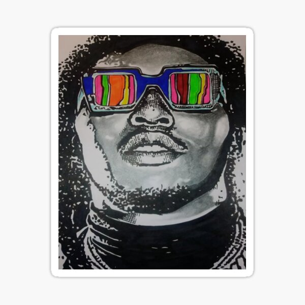"Takeoff Migos Rapper Tribute" Sticker for Sale by CRYSTANOLLEY | Redbubble