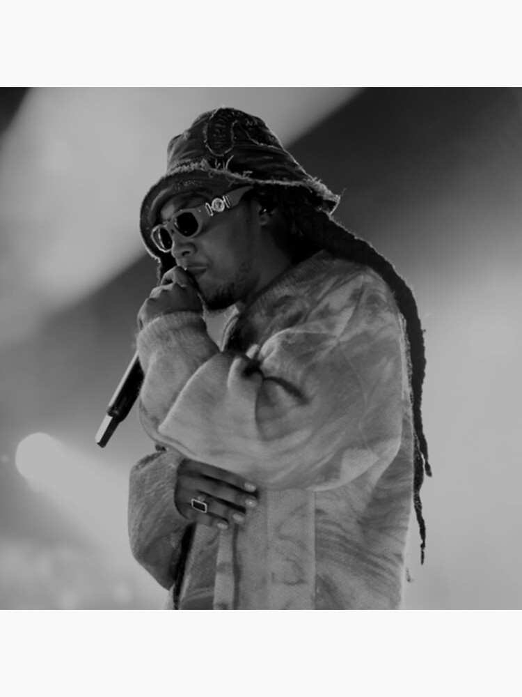 "Takeoff Migos Rapper Tribute" Sticker for Sale by CRYSTANOLLEY | Redbubble