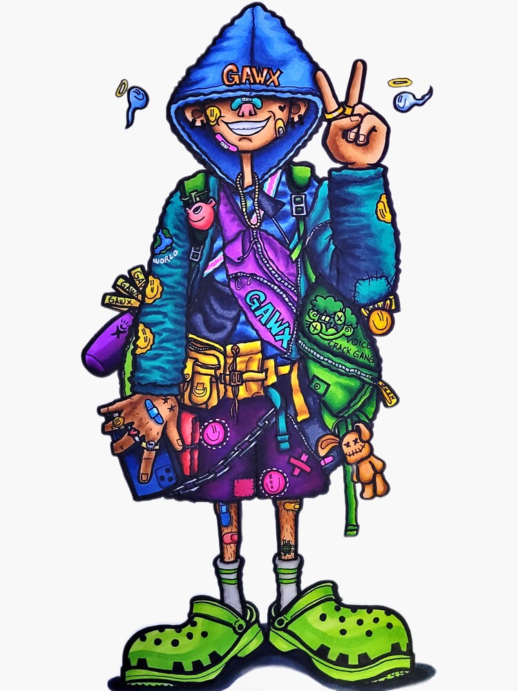 "Cool Boy Character design by Jhoan" Sticker for Sale by Jhoan-Art ...