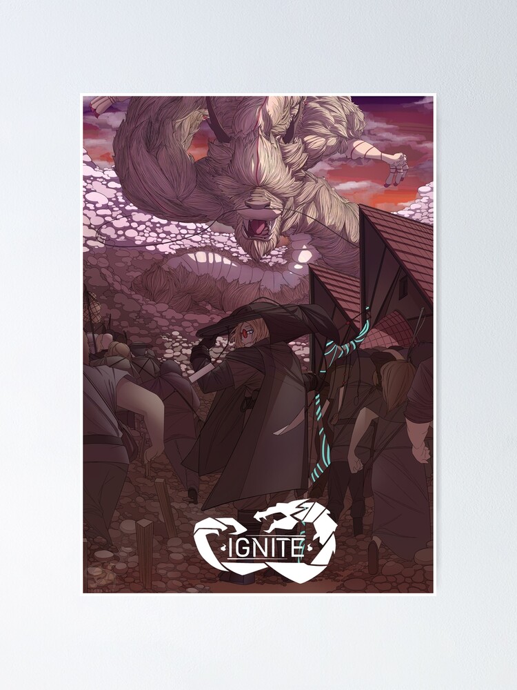 "Ignite Ty Poster" Poster for Sale by TanukiAlleyway | Redbubble