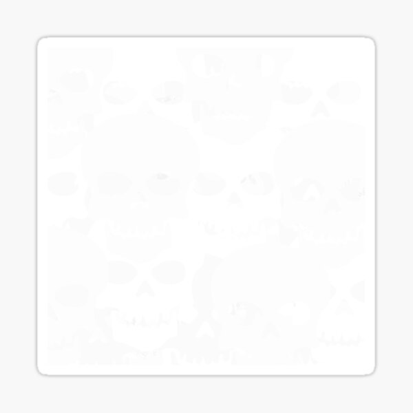 "Obligatory Skulls, Halloween Collection" Sticker for Sale by ehadams ...