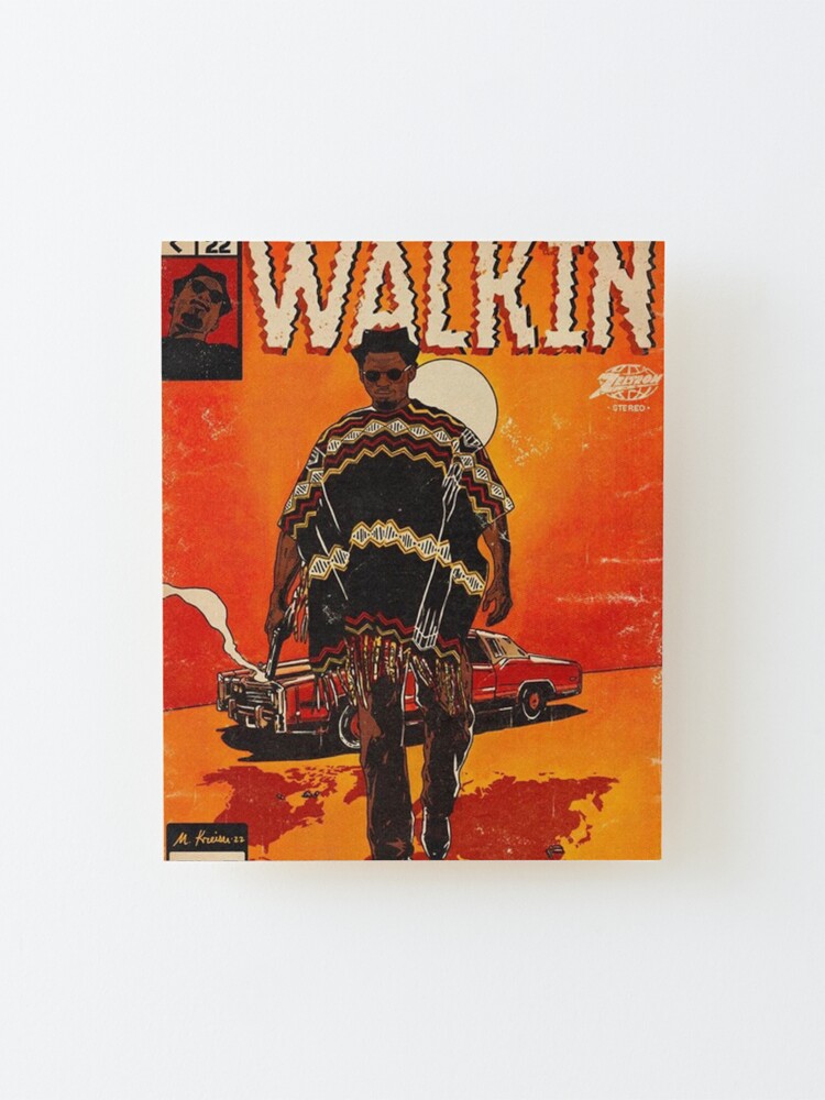 Denzel Curry Walkin Vertical Matte Poster New Zealand, 47% OFF