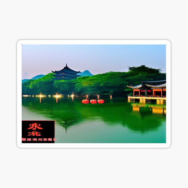 "Hangzhou ai art" Sticker for Sale by Mirex88 | Redbubble