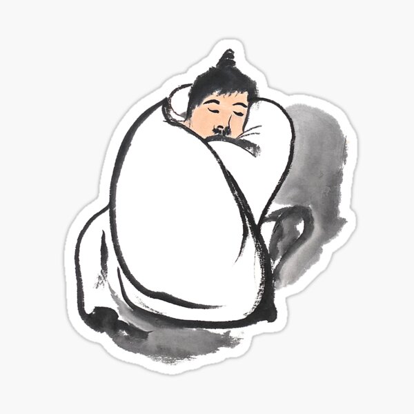 "Little Nap - no Cally" Sticker for Sale by BirgitMo | Redbubble