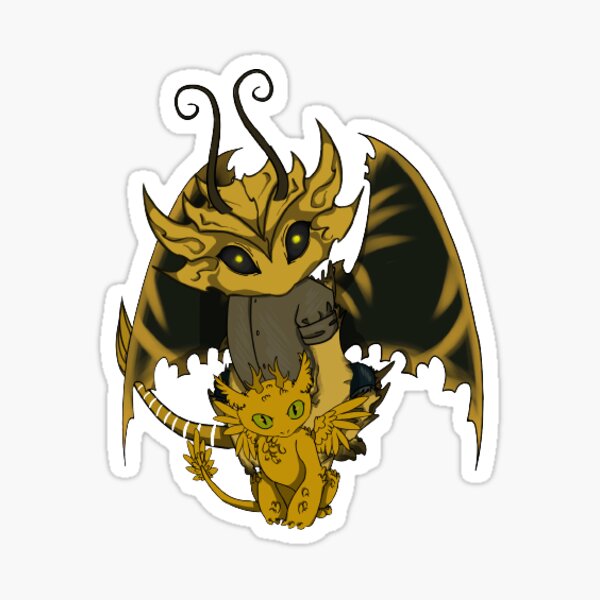 "Mini Dragon Avatar logo" Sticker for Sale by VieZint | Redbubble
