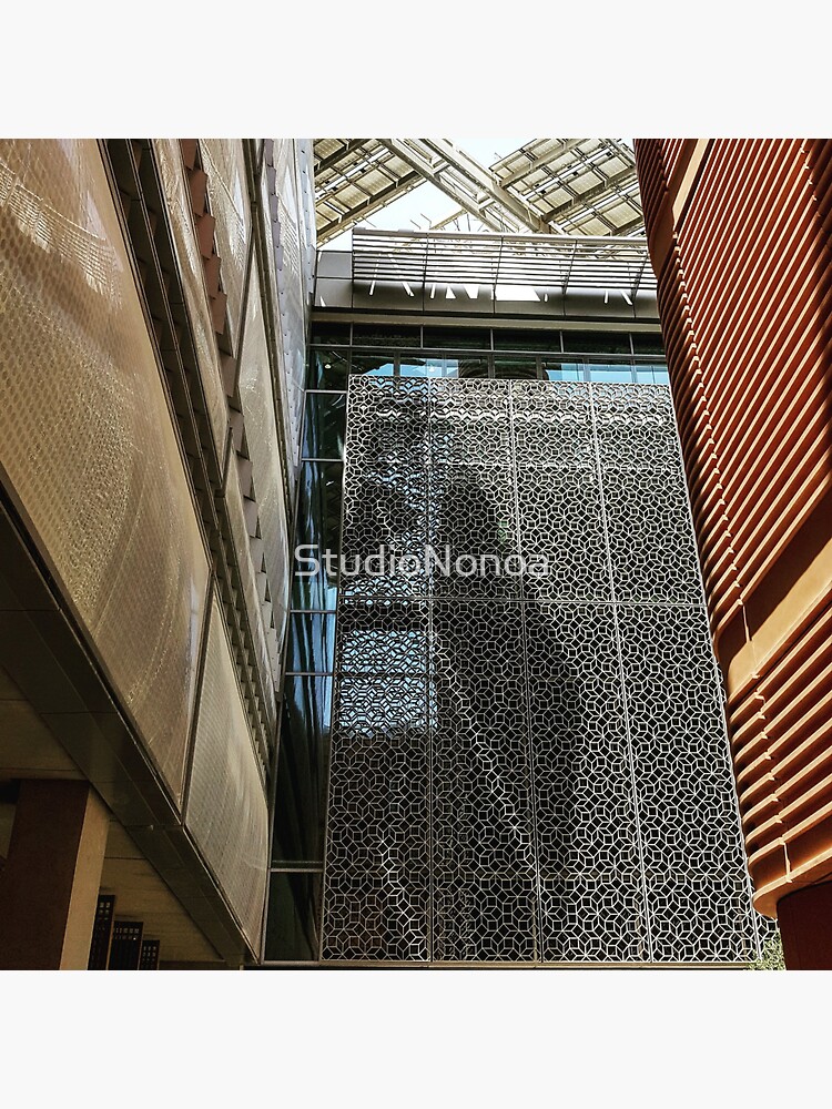 "Sustainable Façade" Sticker for Sale by StudioNonoa | Redbubble