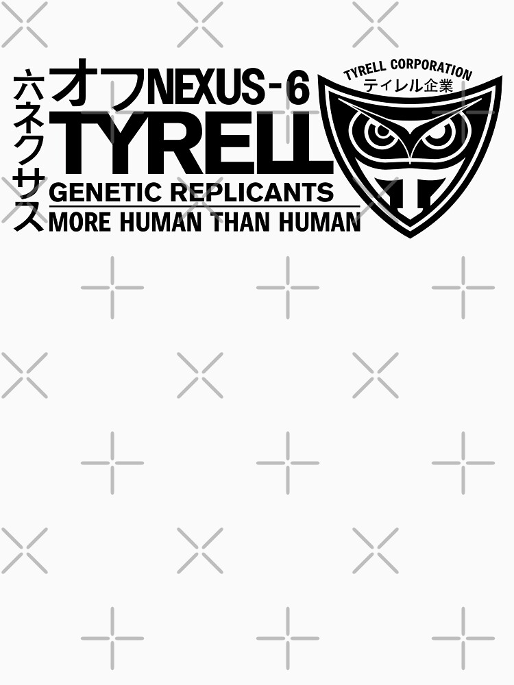 "Tyrell - Nexus 6 White" T-shirt for Sale by Purakushi | Redbubble ...