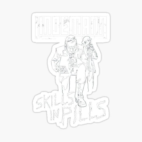 "till lindemann" Sticker for Sale by awlkbngktn | Redbubble