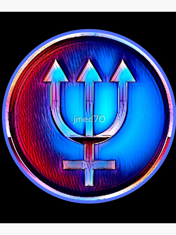 Planet Symbols Astrology Sticker For Sale By Jmed70 Redbubble