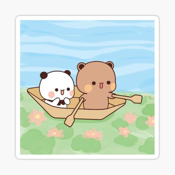 "Bubu And Dudu Hang Out On The Boat" Sticker for Sale by geniustremen ...