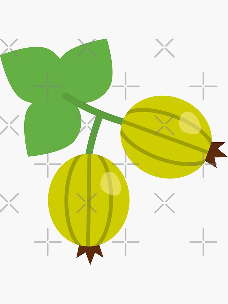 "Gooseberry" Sticker for Sale by NoNameArt | Redbubble