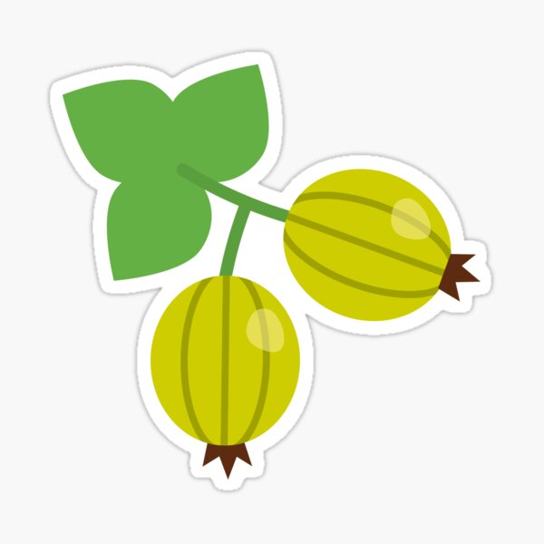 "Gooseberry" Sticker for Sale by NoNameArt | Redbubble