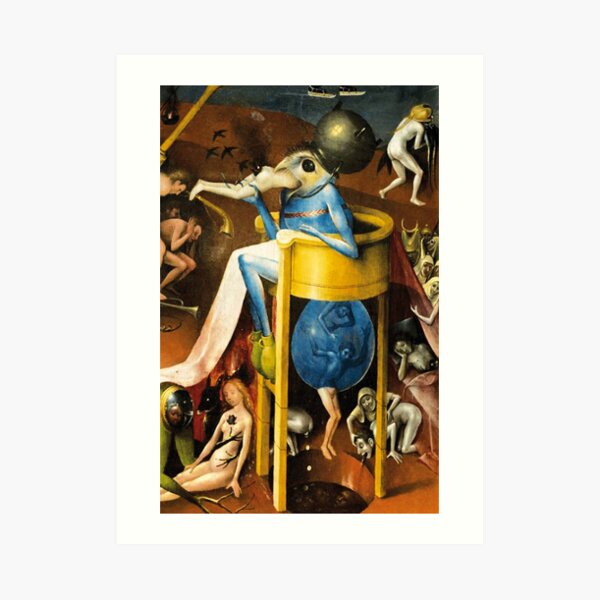 "Hieronymus Bosch Creature Meme" Art Print for Sale by VintageManiac ...