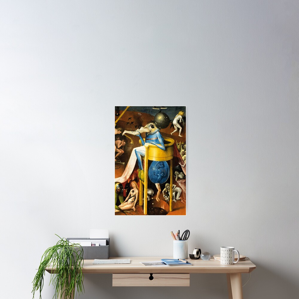 "Hieronymus Bosch Creature Meme" Poster for Sale by VintageManiac ...