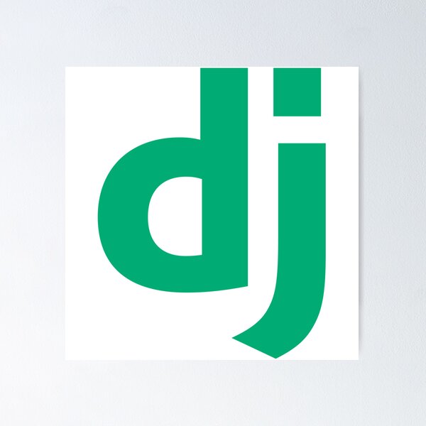 "Django dj logo" Poster for Sale by Quenut | Redbubble