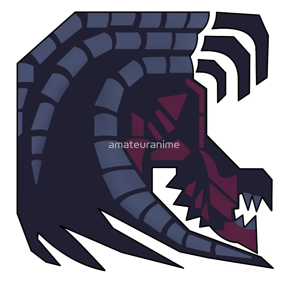 "Monster Hunter - Gore Magala Icon" by amateuranime | Redbubble
