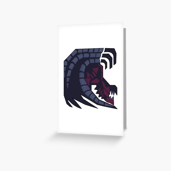 "Monster Hunter - Gore Magala Icon" Greeting Card by amateuranime ...