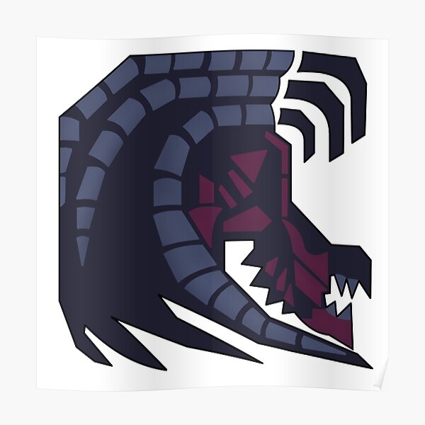 "Monster Hunter - Gore Magala Icon" Poster for Sale by amateuranime ...