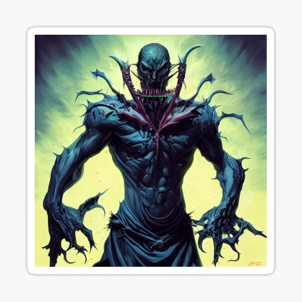 "Abomination From The Beyond The Rift" Sticker for Sale by ...