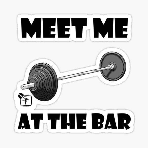 Meet Me At The Bar Stickers | Redbubble