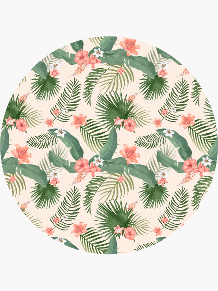 "Palm Leaves - Pop Socket Anime " Sticker for Sale by norrisvenn ...