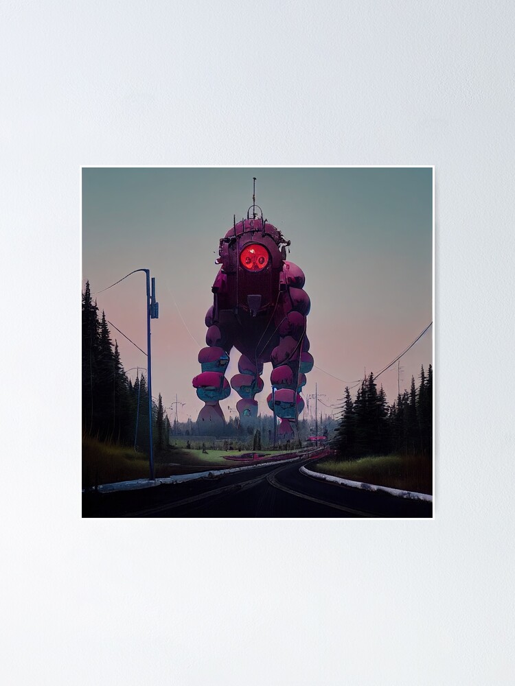 "Behemoth" Poster for Sale by AIArtWorkshop | Redbubble