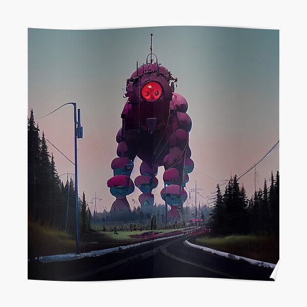 "Behemoth" Poster for Sale by AIArtWorkshop | Redbubble