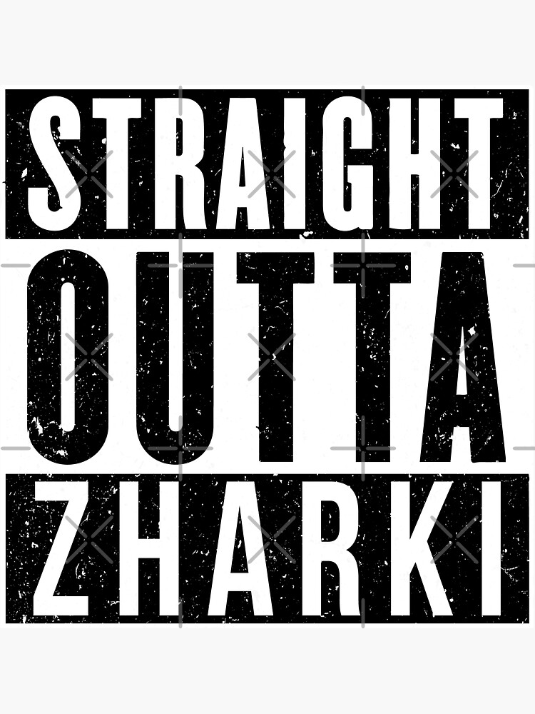"PUBG - Straight Outta Zharki" Sticker by NinjaDesignInc | Redbubble